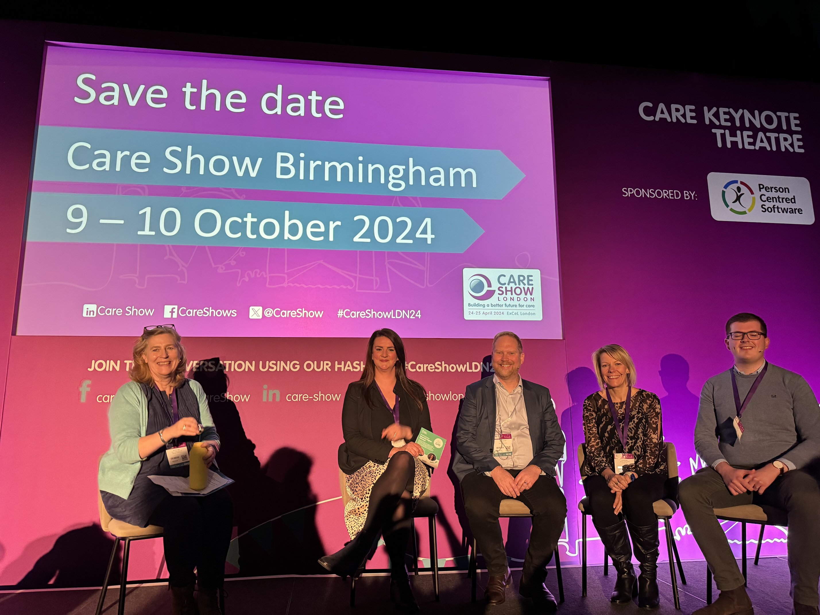 Person Centred Software attends Care Show London 2024
