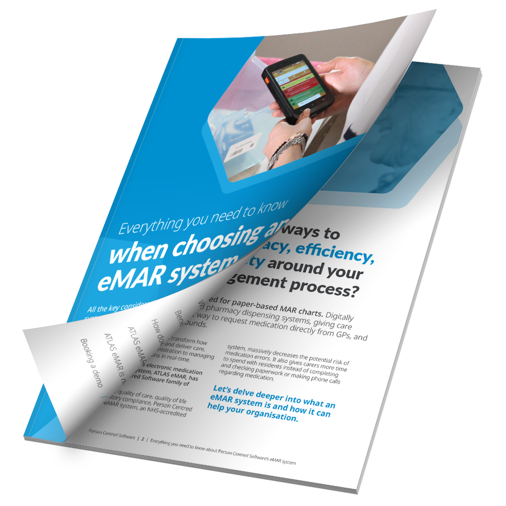 eMAR System - Person Centred Software