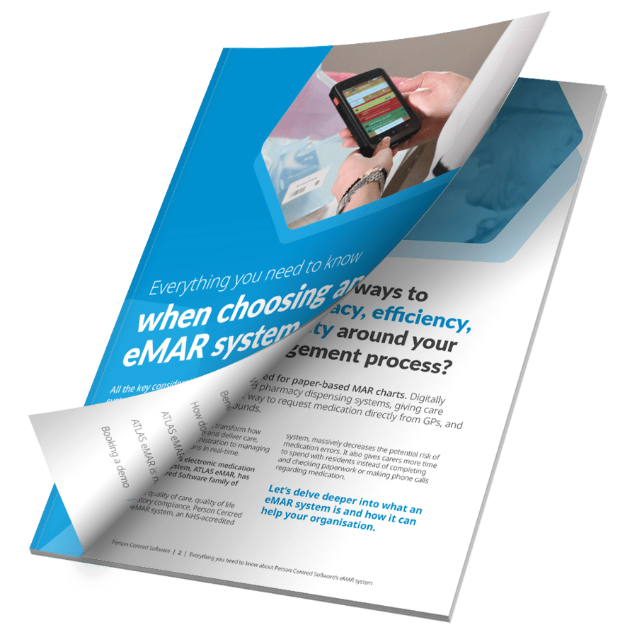 eMAR System - Person Centred Software