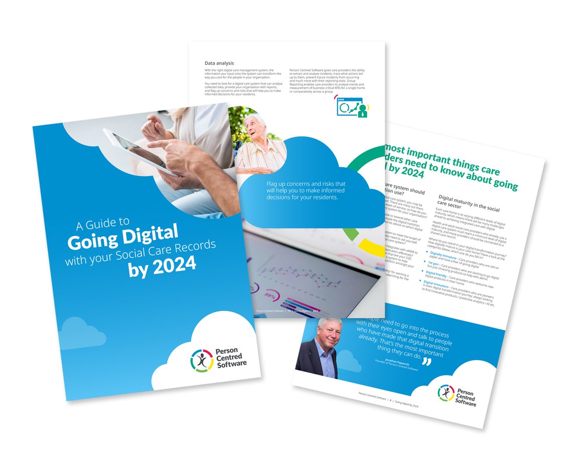 A guide to going digital with your social care records by 2024 - Person ...
