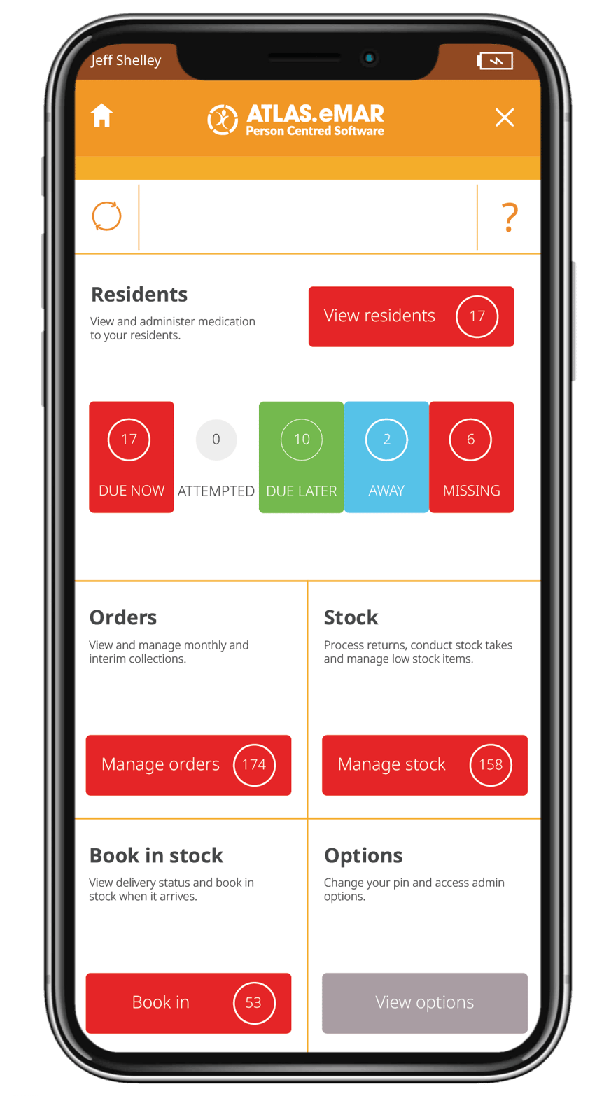 ATLAS medication system answers - Person Centred Software
