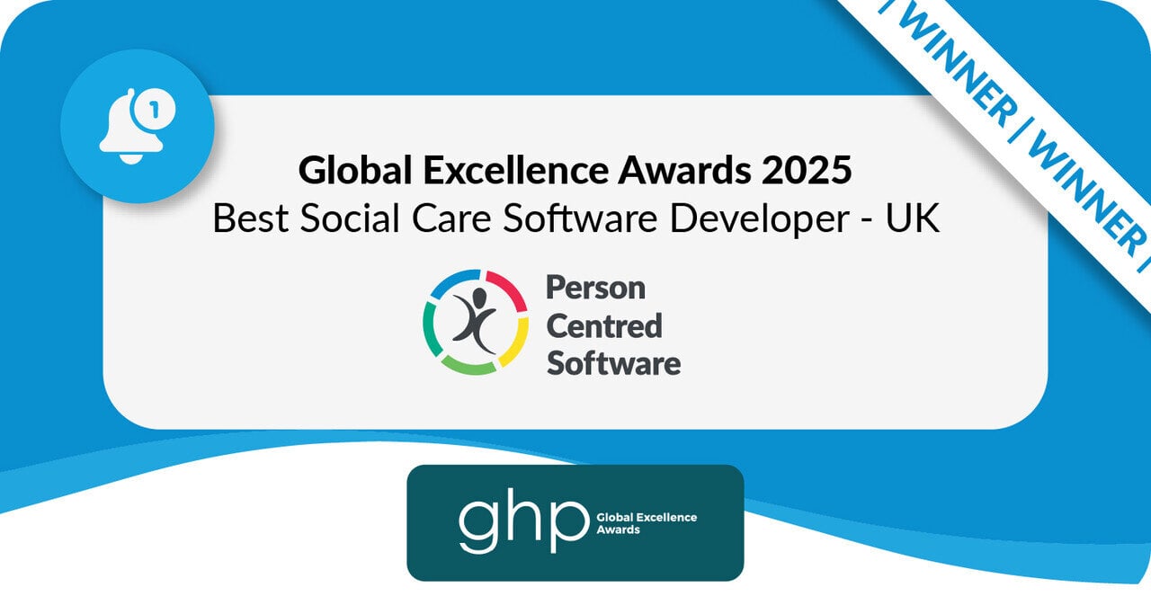 Person Centred Software has won the Global Excellence Awards for the ...