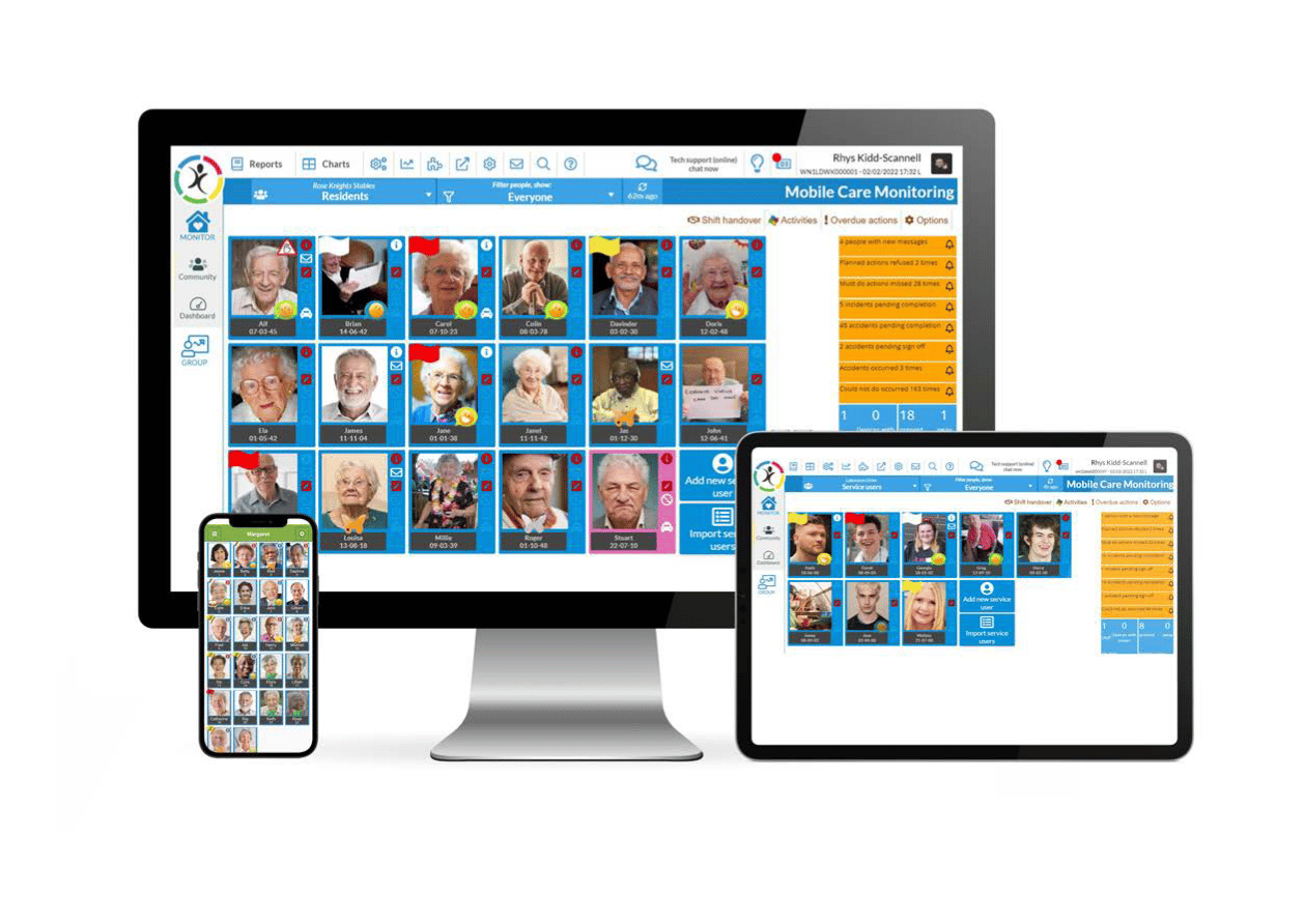 Digital care solutions for care providers - Person Centred Software